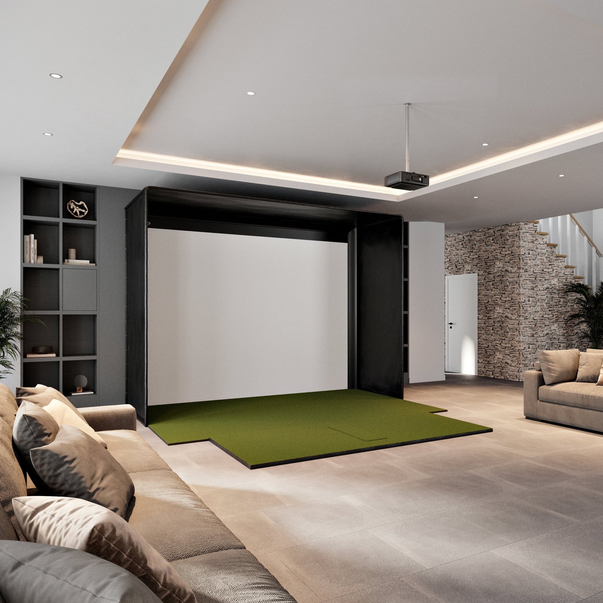 ProTee VX Golf Simulator Package — Scratch Golf