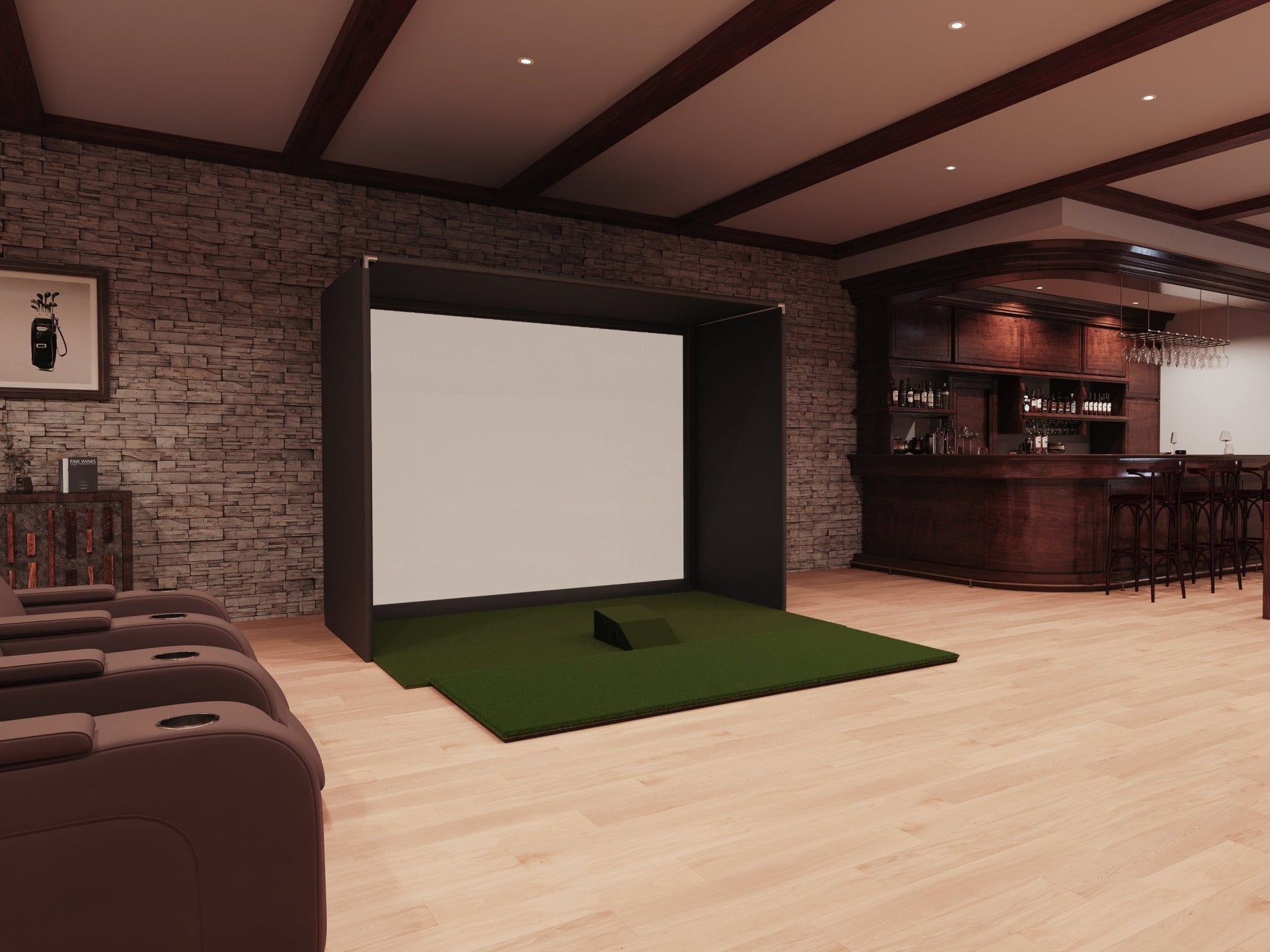 Scratch Golf DIY Golf Simulator Enclosure