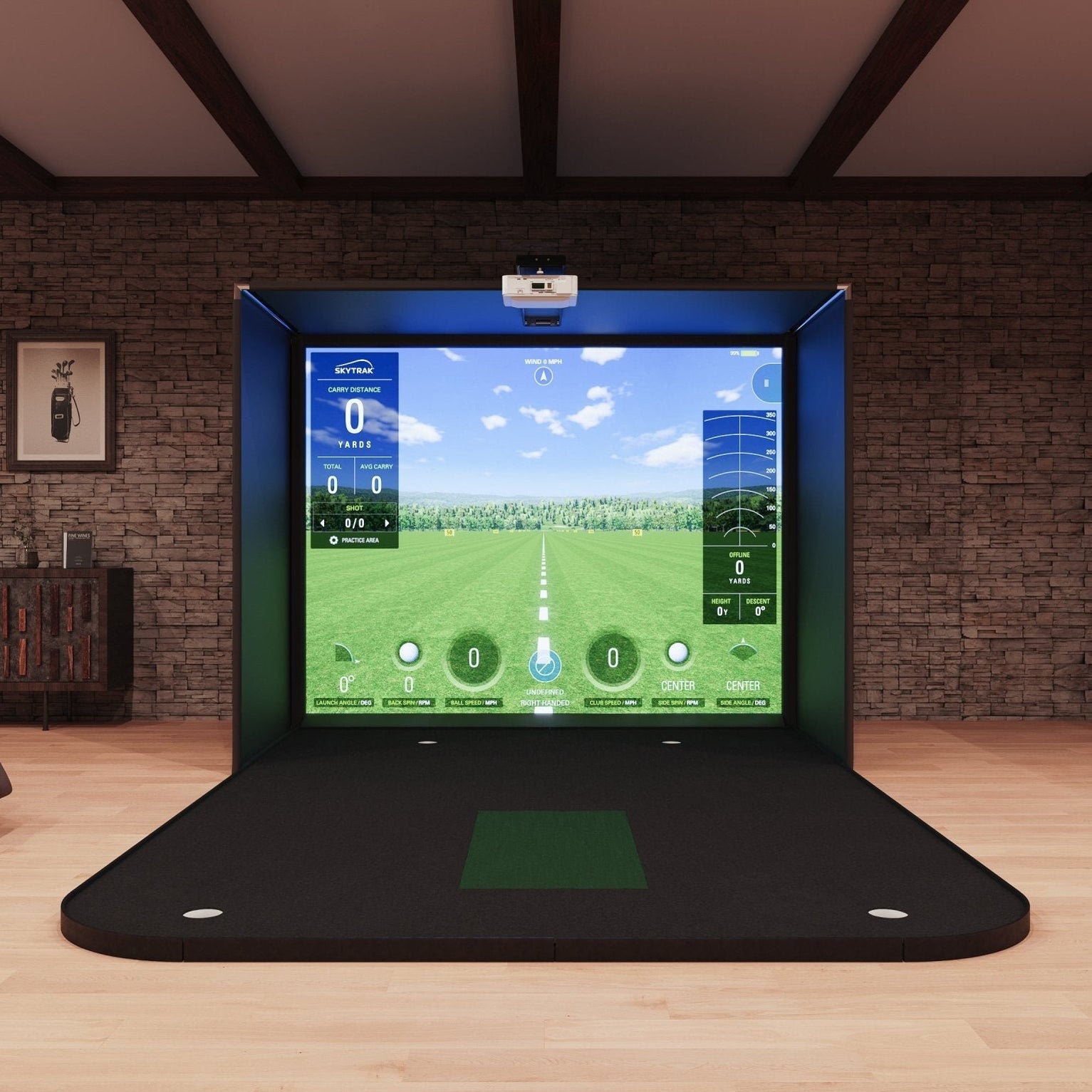 Scratch Pro Golf Simulator Enclosure — Scratch Golf