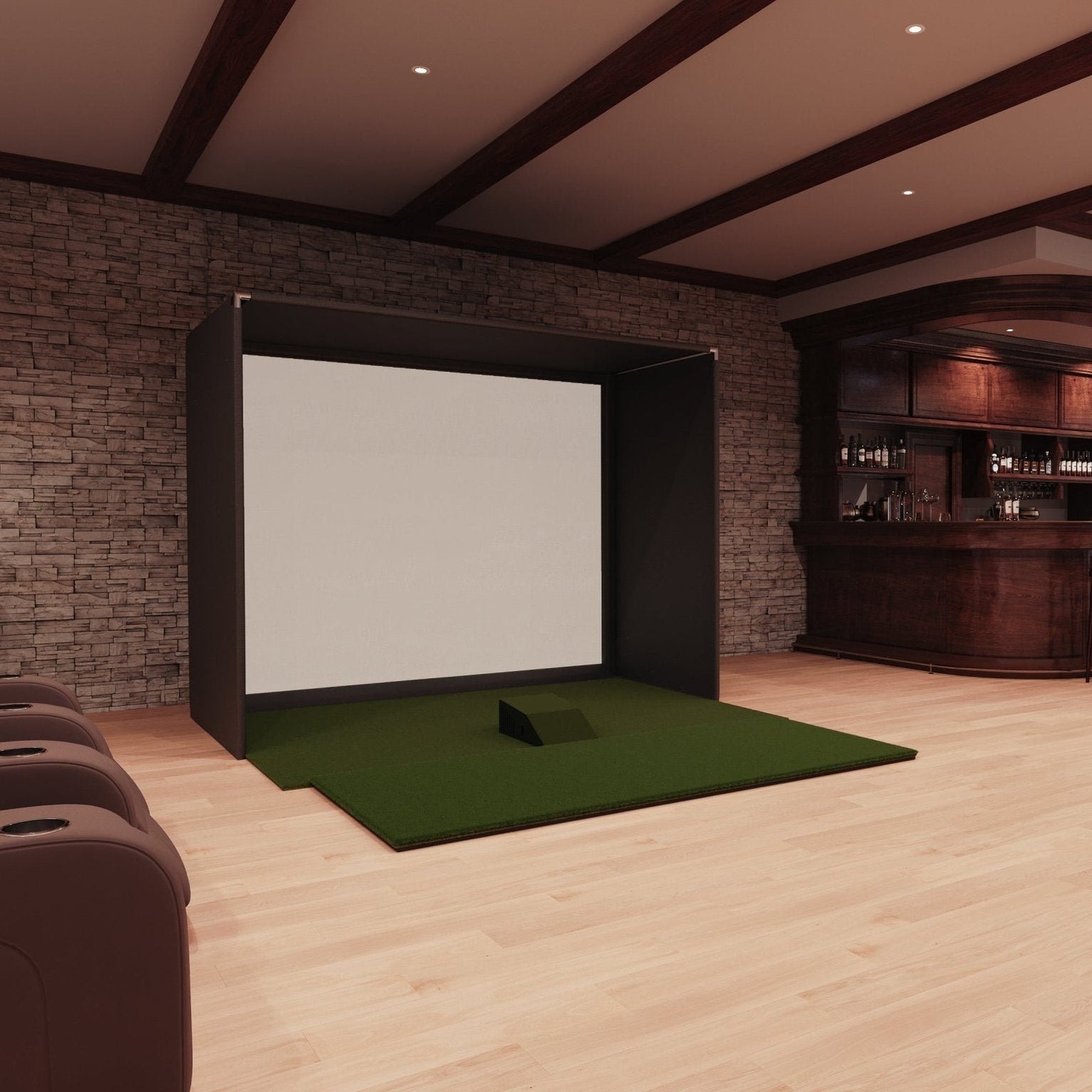 Scratch Pro Golf Simulator Enclosure — Scratch Golf