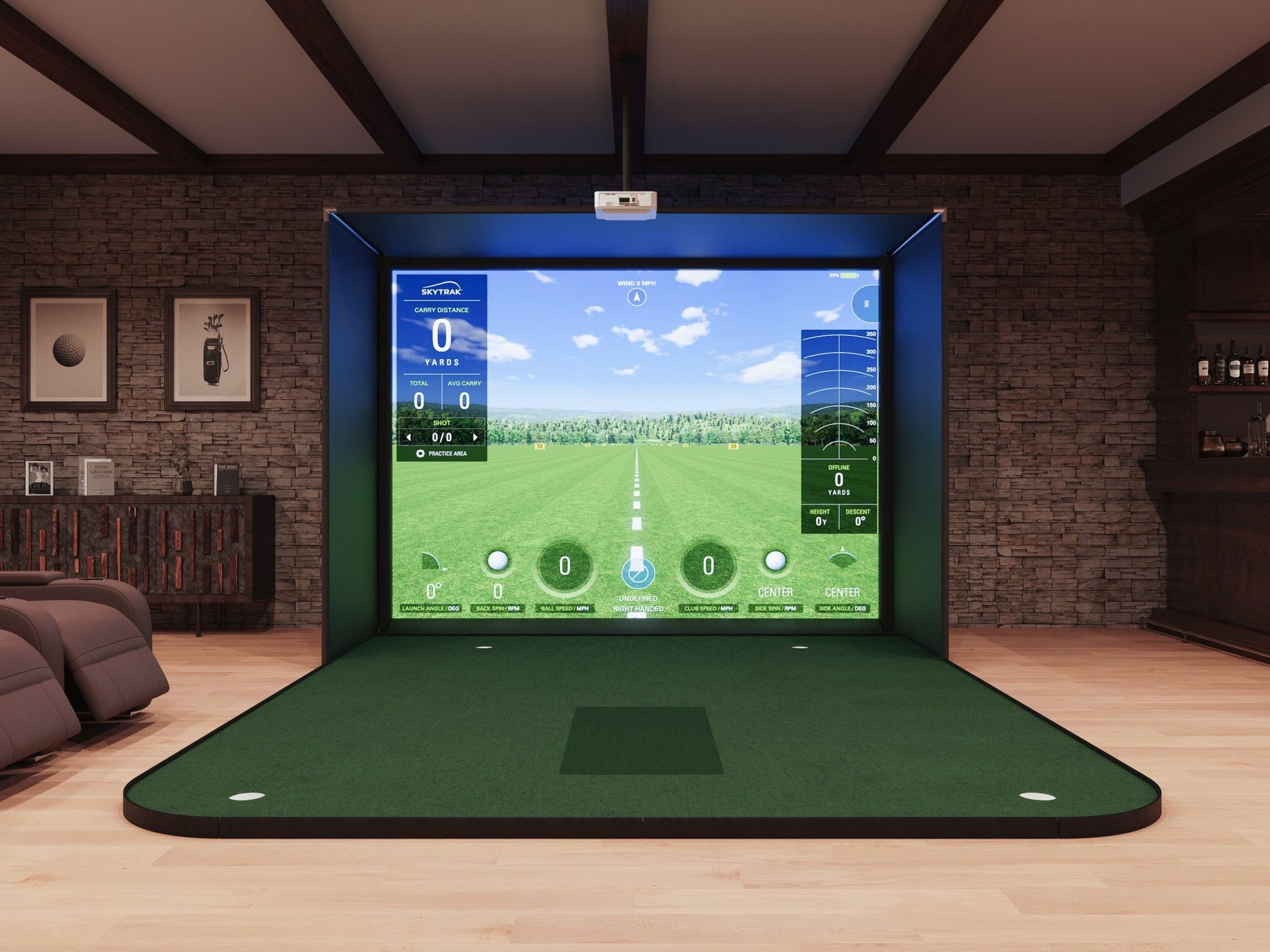 SG SimGreen - Golf Simulator Flooring — Scratch Golf