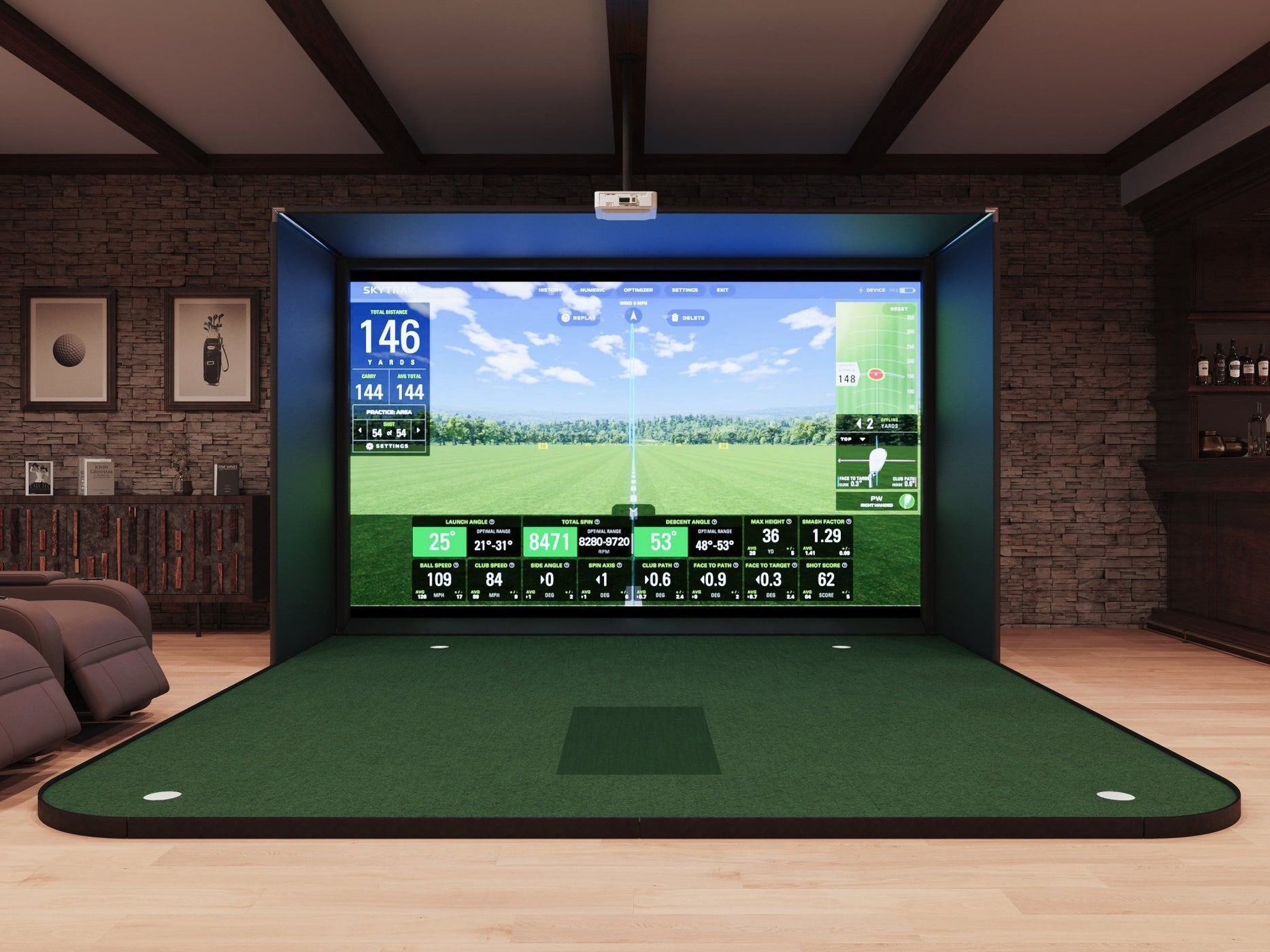 SG SimGreen - Golf Simulator Flooring — Scratch Golf