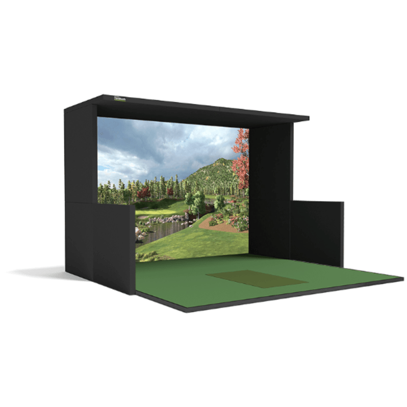 SimBooth 2 Golf Simulator Enclosure — Scratch Golf